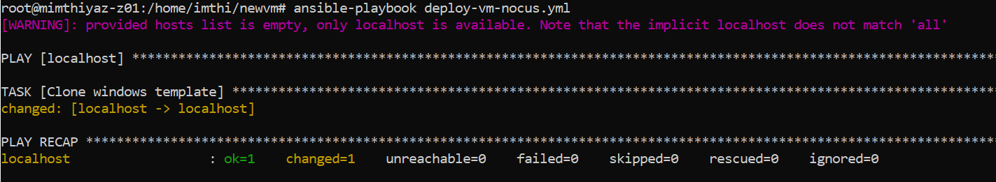 Ansible with VMware Cloud on AWS - Mohamed Imthiyaz