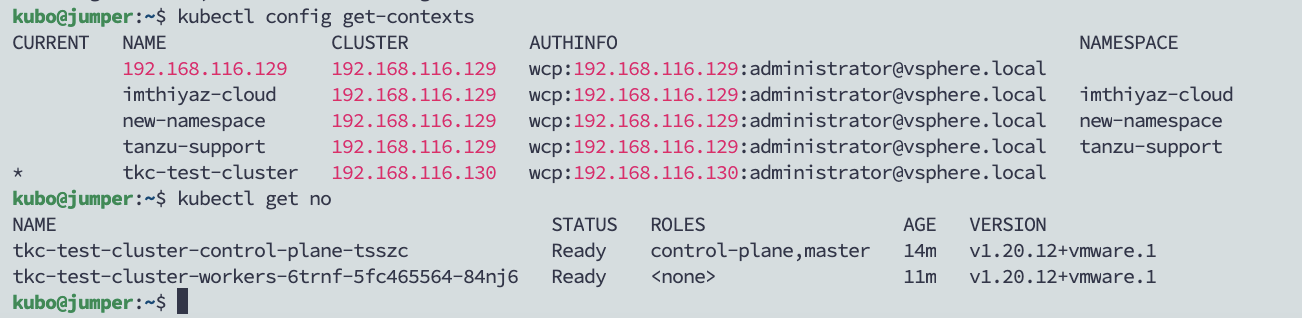 Deploy Tanzu Kubernetes Cluster on vSphere with Tanzu Deploy Tanzu Kubernetes Cluster on vSphere with Tanzu