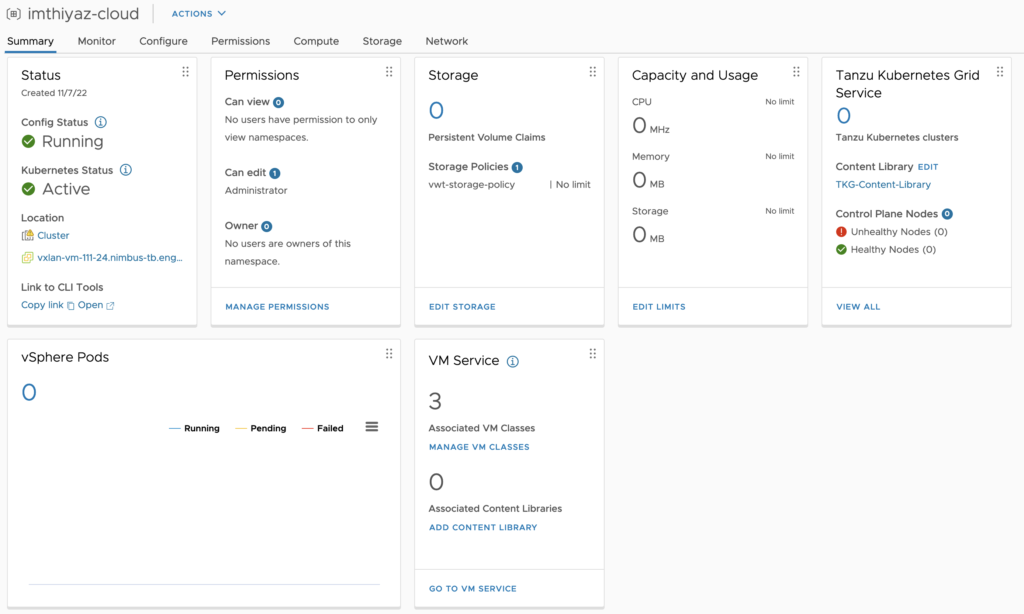 Deploy Tanzu Kubernetes Cluster on vSphere with Tanzu