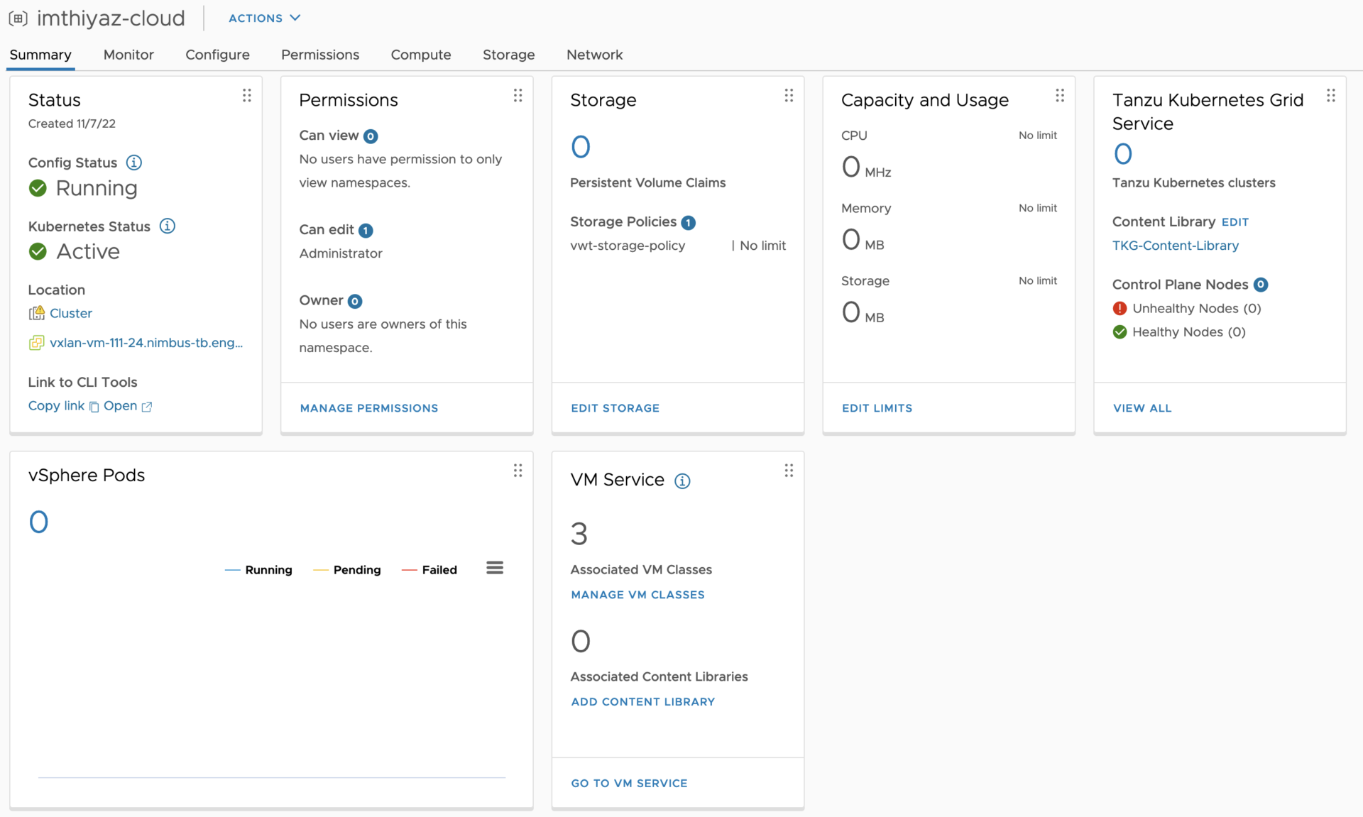 Deploy Tanzu Kubernetes Cluster on vSphere with Tanzu Deploy Tanzu Kubernetes Cluster on vSphere with Tanzu