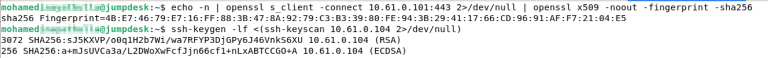 Retrieve Esxi Host Ssh Rsa Key Fingerprints And Ssl Thumbprints Mohamed Imthiyaz