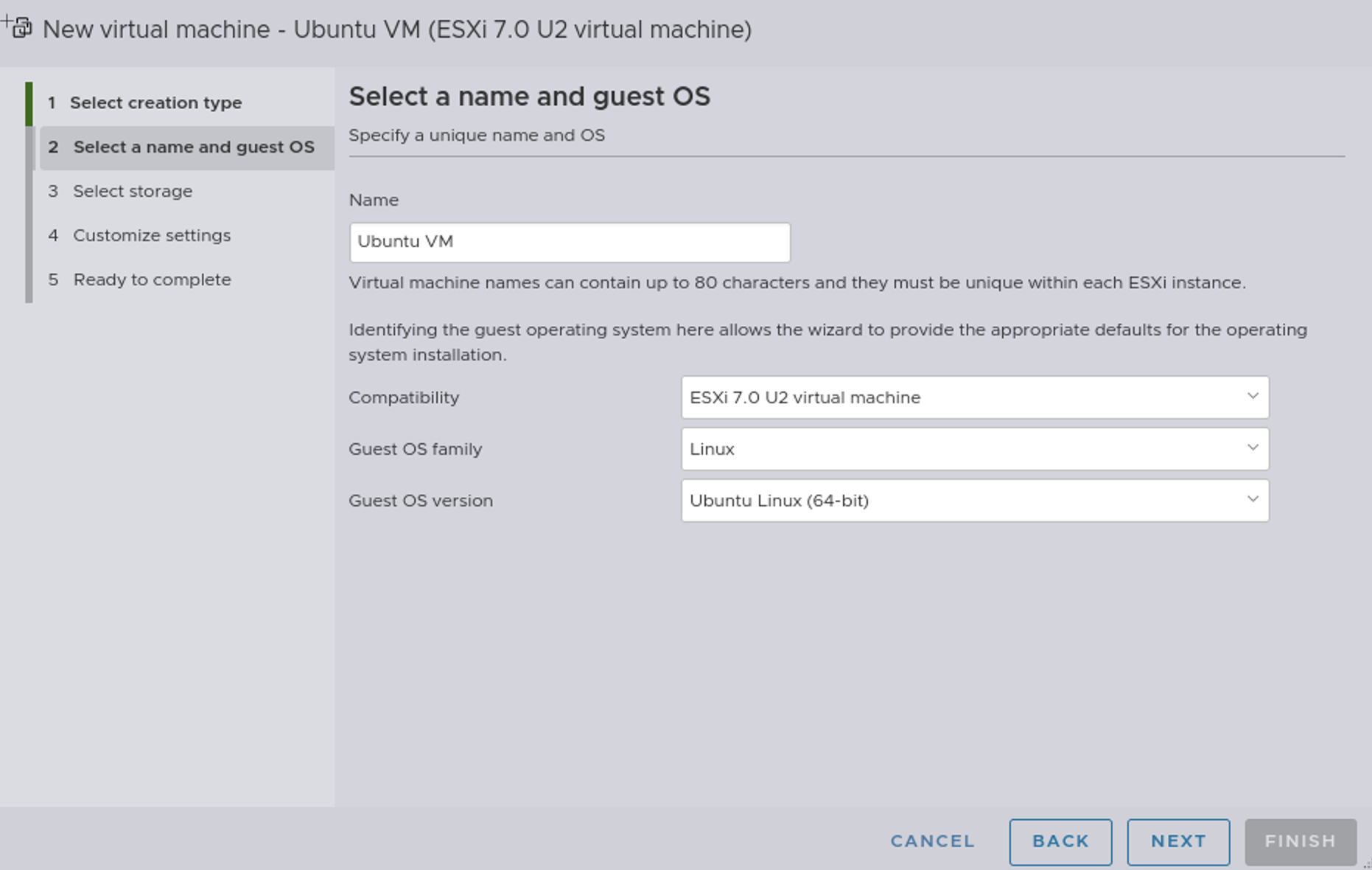 How to deploy Ubuntu VM on ESXi/vCenter - Mohamed Imthiyaz
