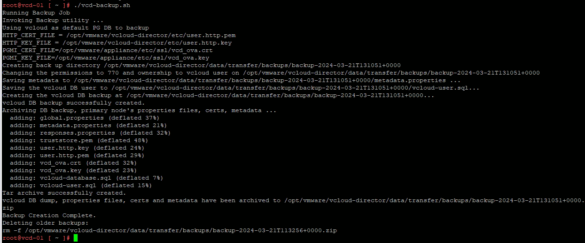 How to Schedule Automatic Backup for VMware Cloud Director - Mohamed ...